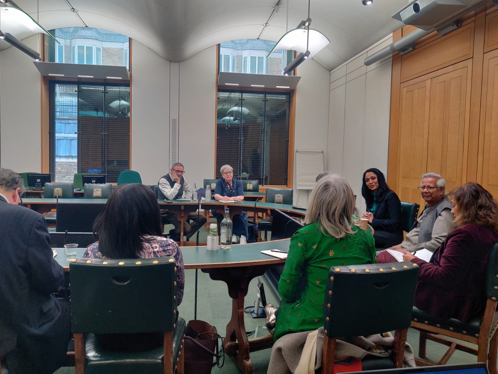 Professor Yunus Visits Social Enterprises in London and addresses meetings